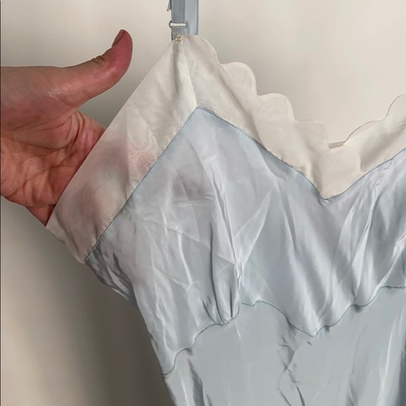 Vintage | Intimates & Sleepwear | Vintage 95s Powder Blue Slip | Poshmark